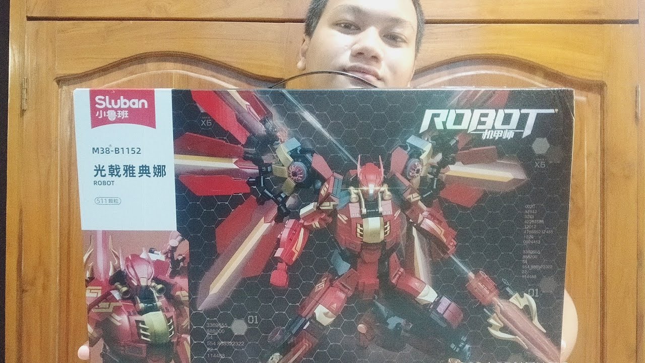 Unboxing, Build & Review Lego (Sluban) Bricks Robot M38-B1152 From ...