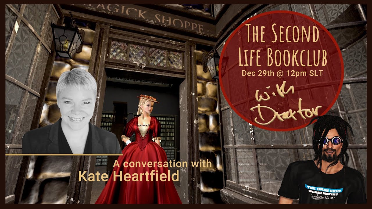 The Second Life Book Club with Draxtor - Kate Heartfield - YouTube