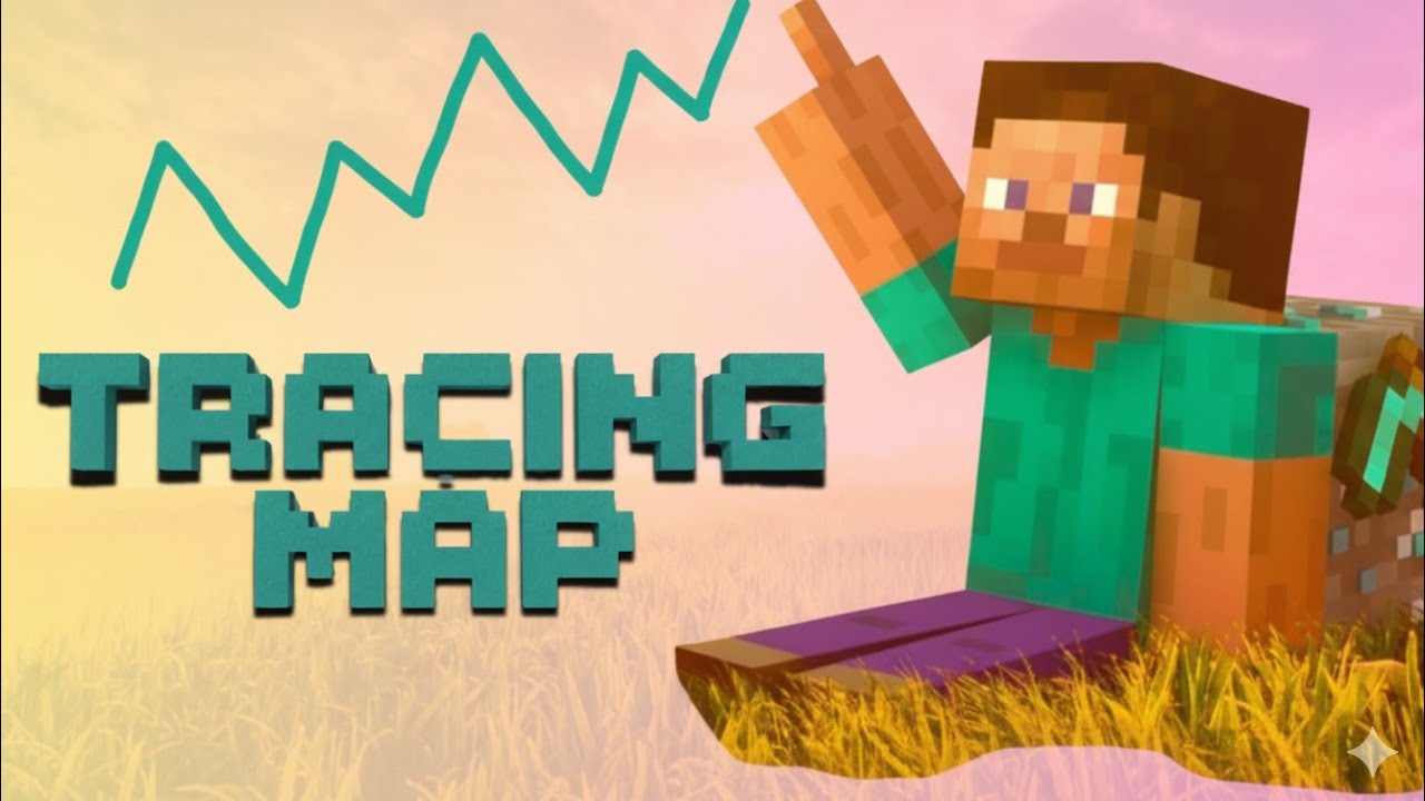 Minecraft – Satie - Relaxing Tracing Map for Education👆🎵 Gymnopédie ...
