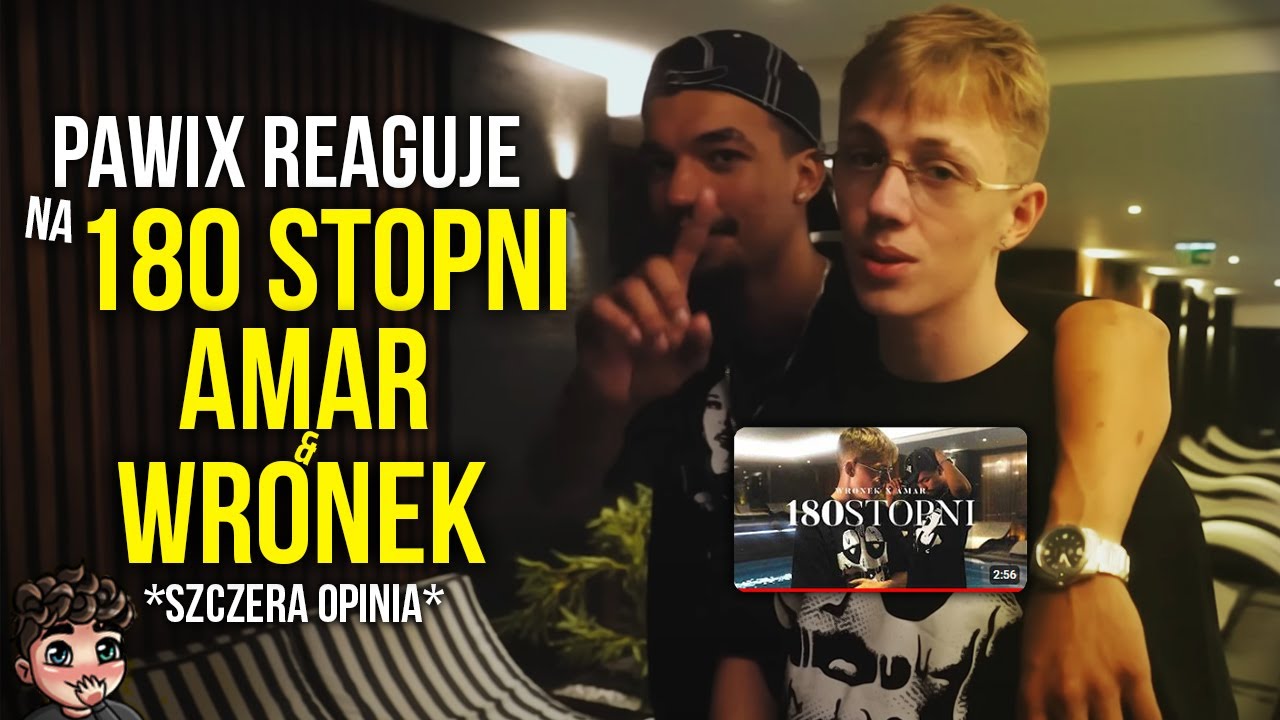 REAKCJA na Amar & Wronek - 180 Stopni *szczera opinia* - YouTube