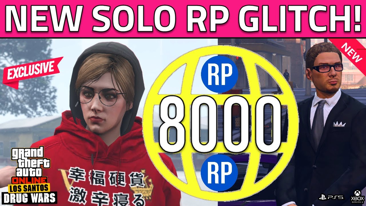Massive RP Glitch GTA Online! New Money & RP Glitch Exploit This Week ...