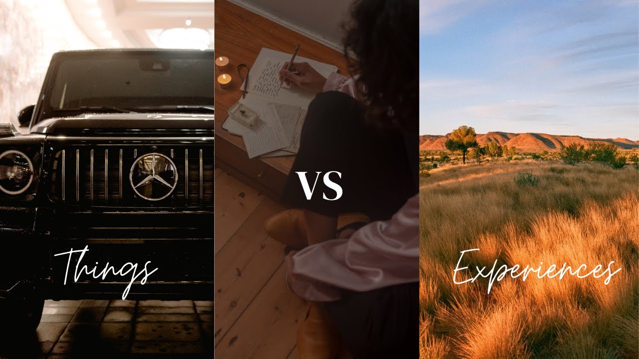 Things Vs Experiences. Which should you spend money on? - YouTube