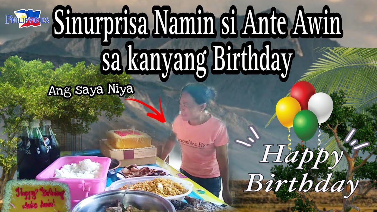 Pumunta kami sa Mabundok na Lugar ⛰️🇵🇭 upang I Surprisa si ANTE sa ...