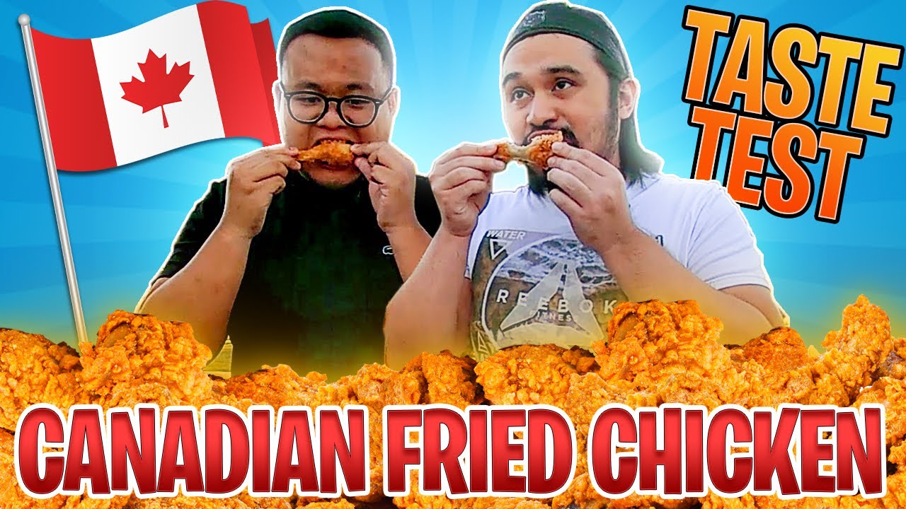 ULTIMATE CANADIAN FAST FOOD FRIED CHICKEN TASTE TEST (Mukbang) - YouTube