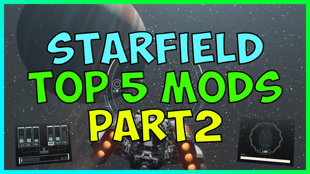 Starfield Top 5 Best Mods!!! Starfield Mod Compilation 2!!!! - YouTube