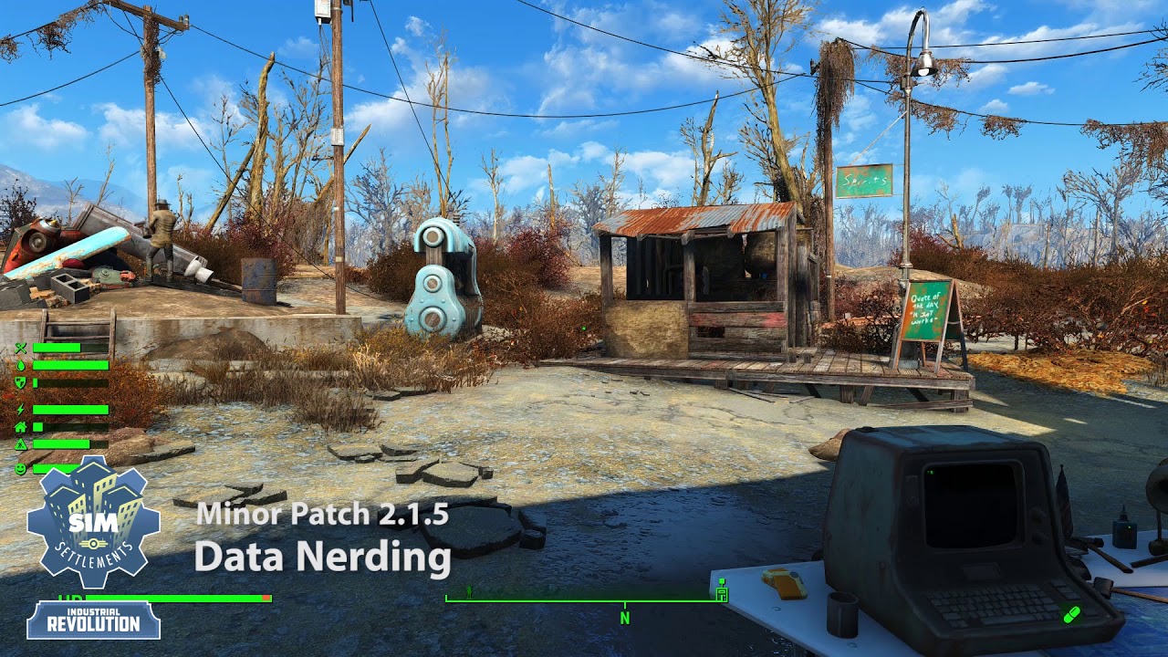 Sim Settlements: Patch - Data Nerding - YouTube