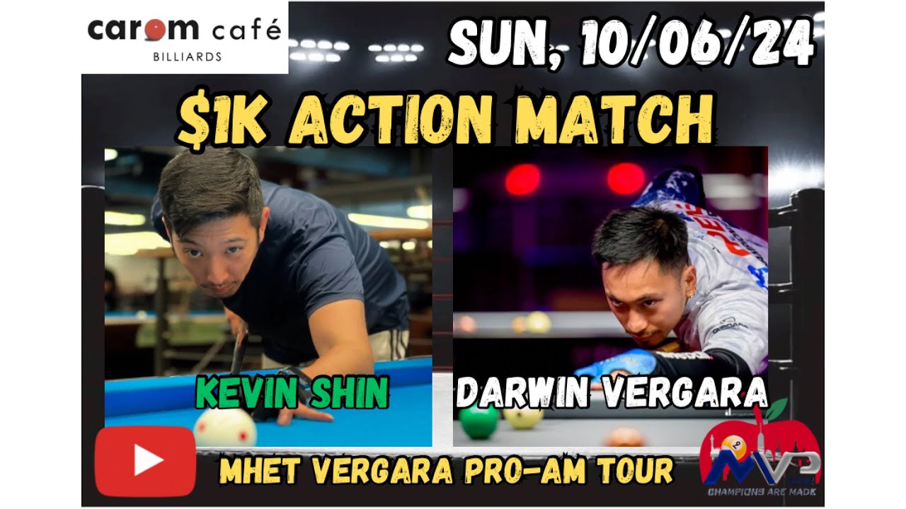 MVP Undercards Livestream Match: Kevin Shin (634) vs. Darwin Vergara ...