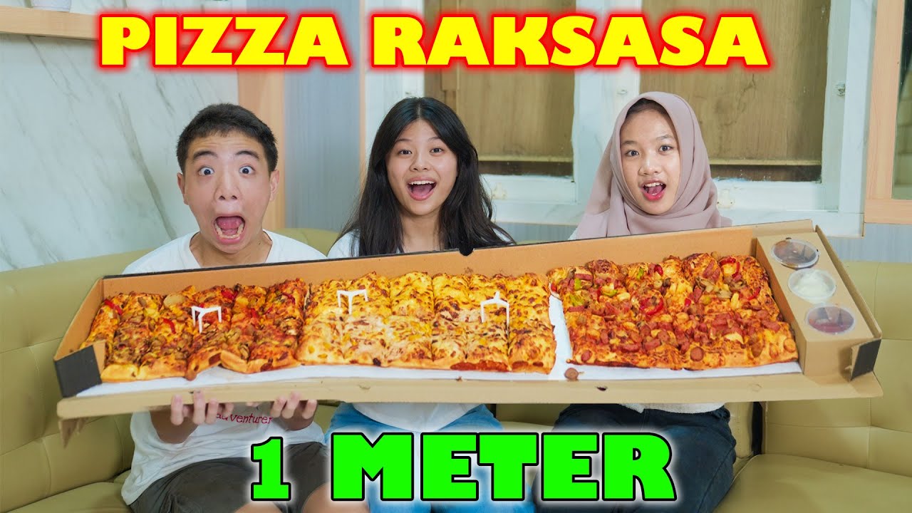 DINDA PESTA PIZZA SUPER RAKSASA BARENG CHIARA & XAVIER CNX ADVENTURERS ...