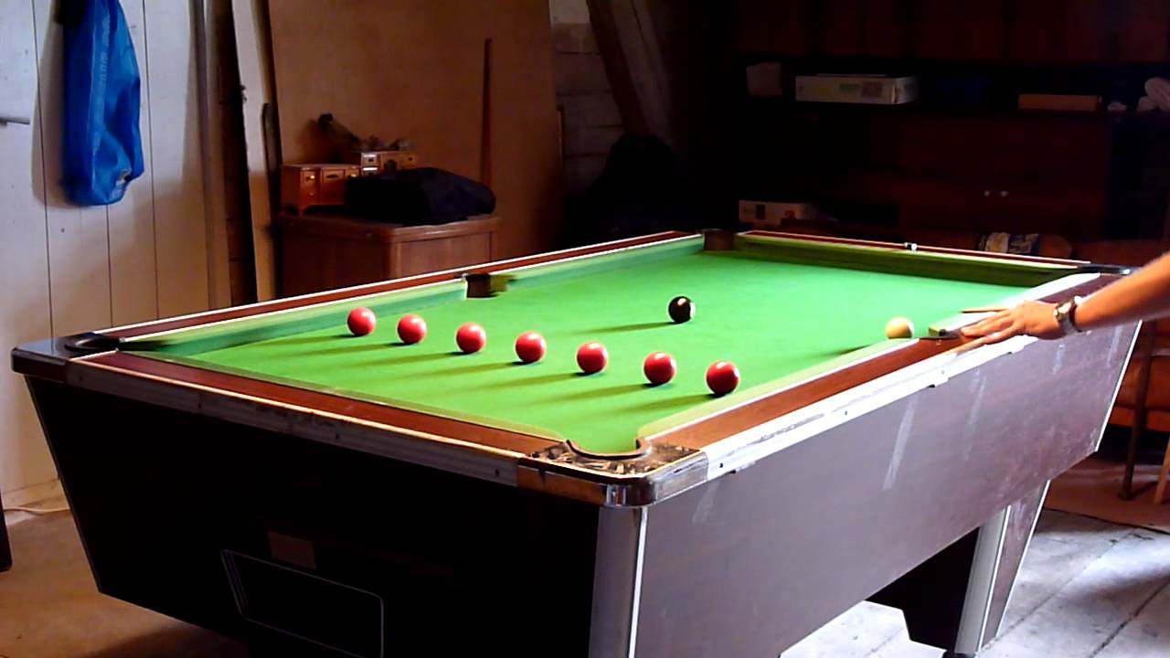 Billard double line up - YouTube