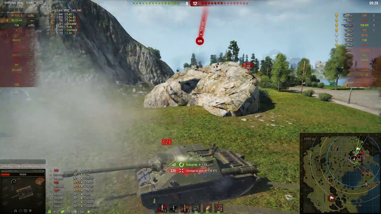 SU 122 44 Wot Tank Game Modes Premium Accounts World of Tanks Game ...