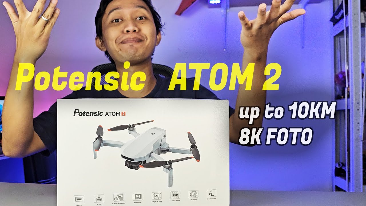 Potensic ATOM 2 MENYERANG ! Unboxing vs ATOM 1 - YouTube