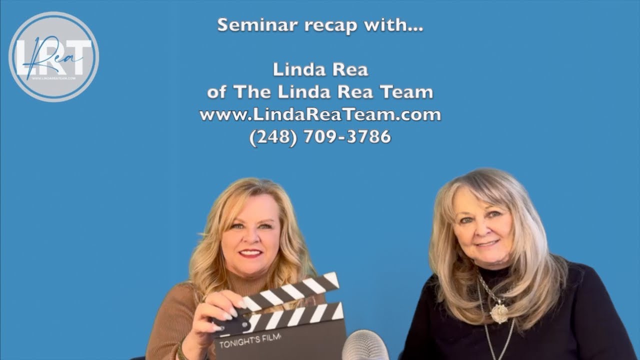 Home Buyers Seminar Recap: Featuring Linda Rea of The Linda Rea Team ...