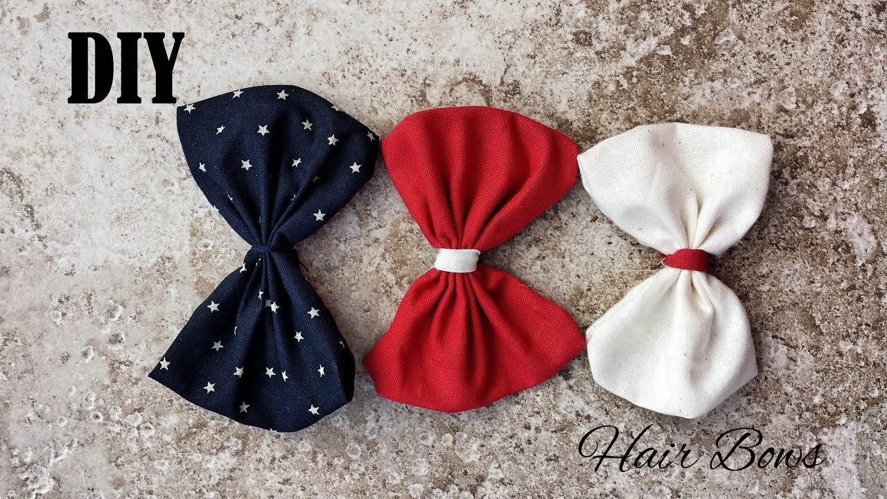 DIY Hair Bows - YouTube