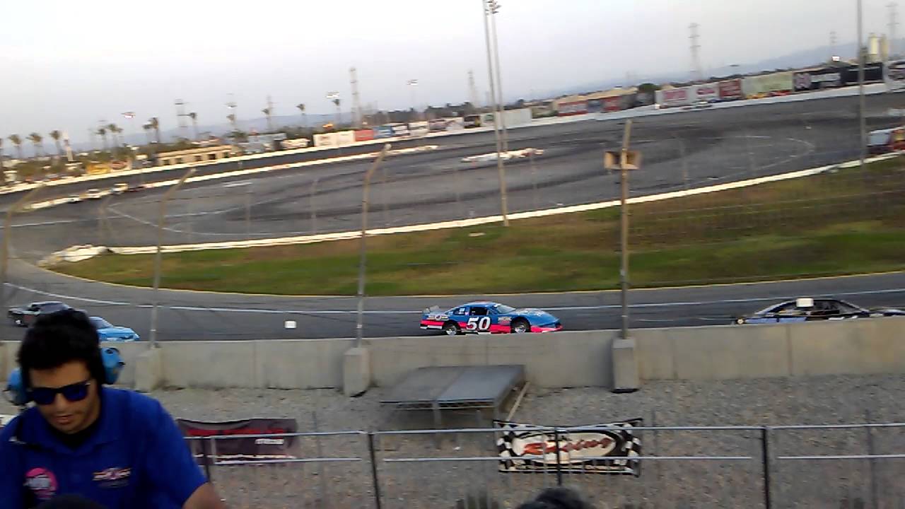Irwindale short track late model racing(5) - YouTube
