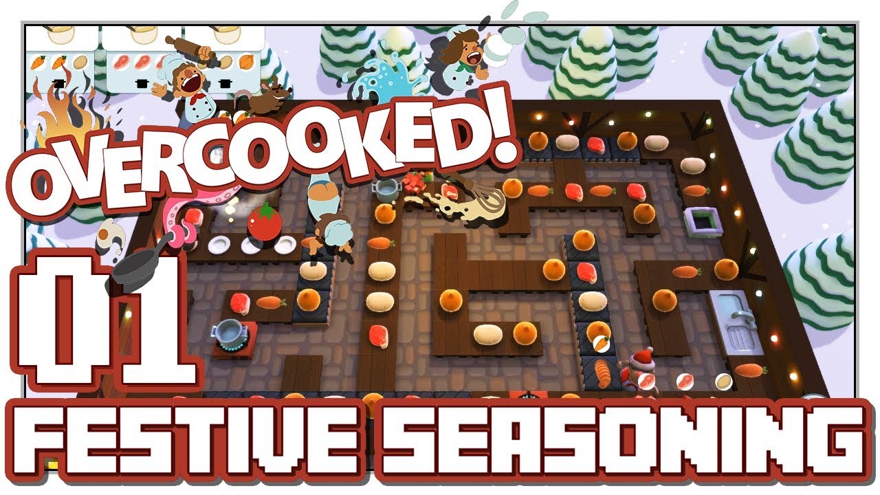 Overcooked! - You Said Send It Out! - Festive Seasoning - Part 1 - YouTube