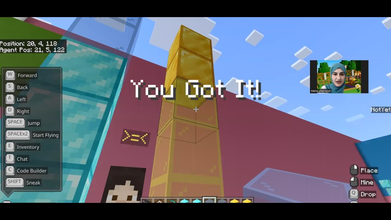 Comparing fractions using Minecraft Education Edition - YouTube