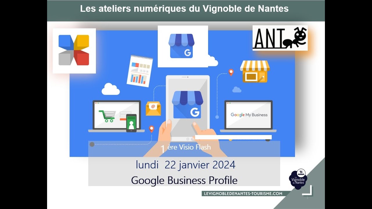 Visio flash animation numérique 2024 google business profile - YouTube