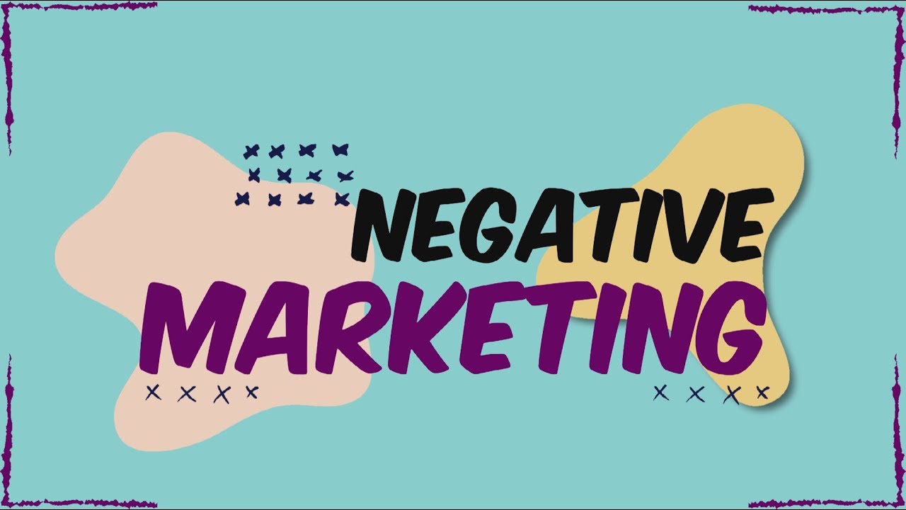 #negativemarketing #markoinsghts Negative Marketing with recent ...