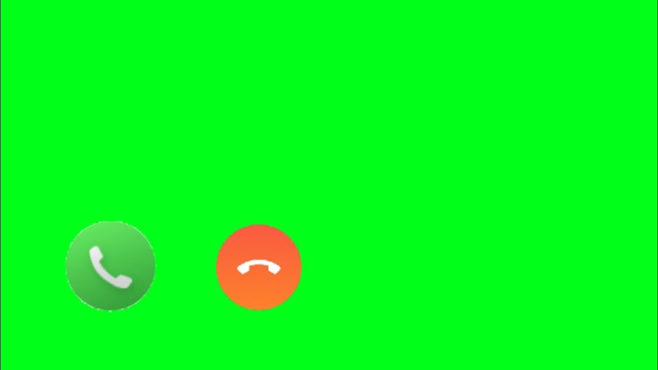 AMAZING incoming call effect coppyright free//call icon effect green ...