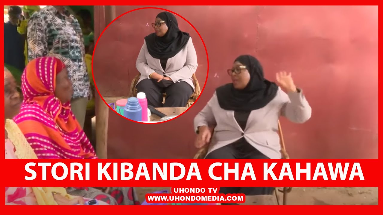 SHUHUDIA RAIS SAMIA AKIPIGA STORY KWENYE KIBANDA CHA KAHAWA, APIGIWA SHANGWE LA KUFA MTU - YouTube