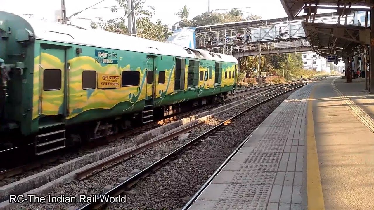 Mega Offlink with Yuva Express | LGD WAP-7 Waith 12247 Bandra ...