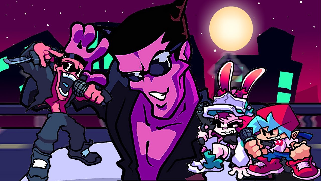 Friday Night Funkin Graffiti Groovin' V2 VS Henchmen（Rush Down） - YouTube