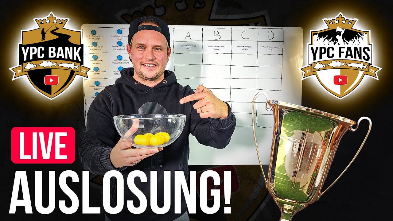 LIVE: Auslosung der YPC Bank Gruppen + WILDCARD! - YouTube
