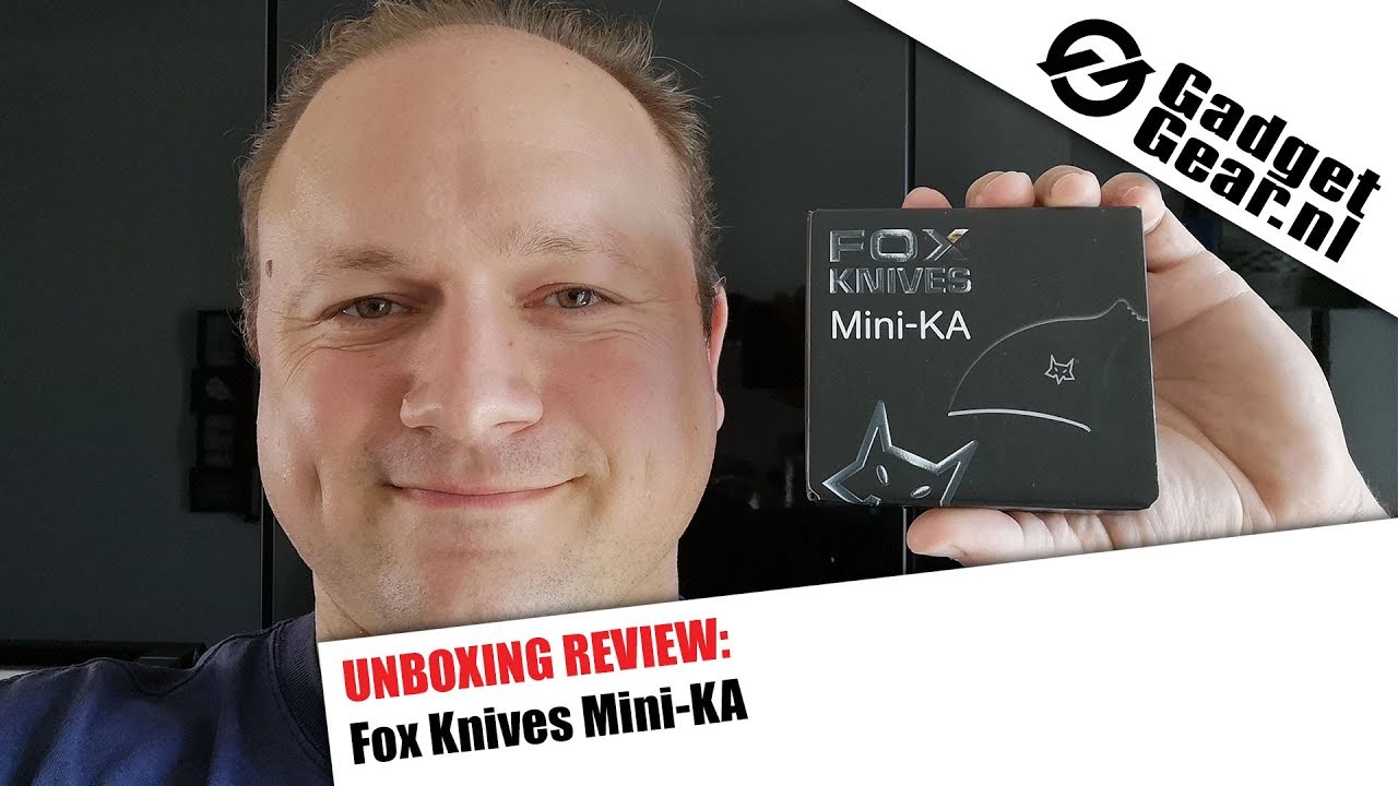 Fox Knives Mini-KA Unboxing Review - YouTube