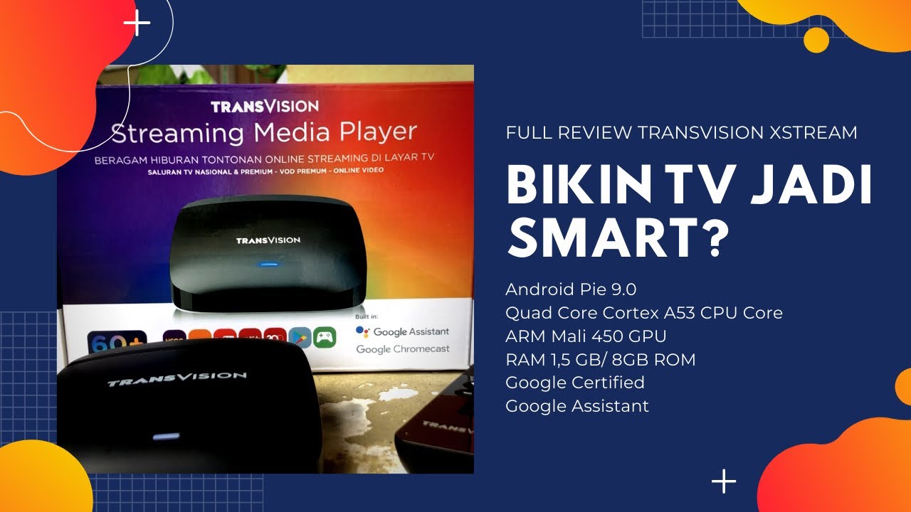 Full Review Android Box Transvision Xstream - YouTube