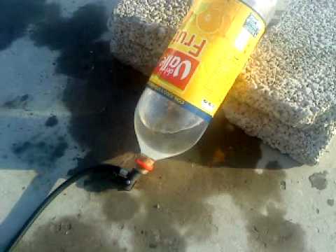experimento casero "COHETE DE AGUA" - YouTube