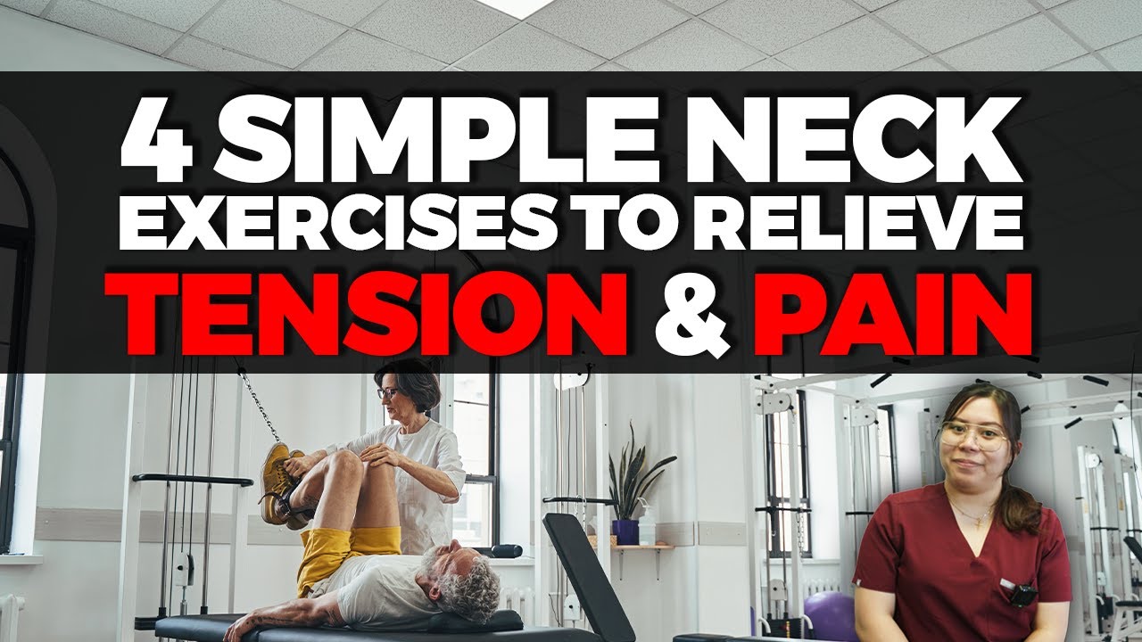 💆‍♀️ 4 Simple Neck Exercises to Relieve Tension & Pain (Try These Anytime!) | HEALTHMEDICA ...