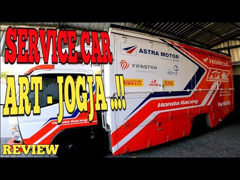 Service Car Balap Motor - YouTube