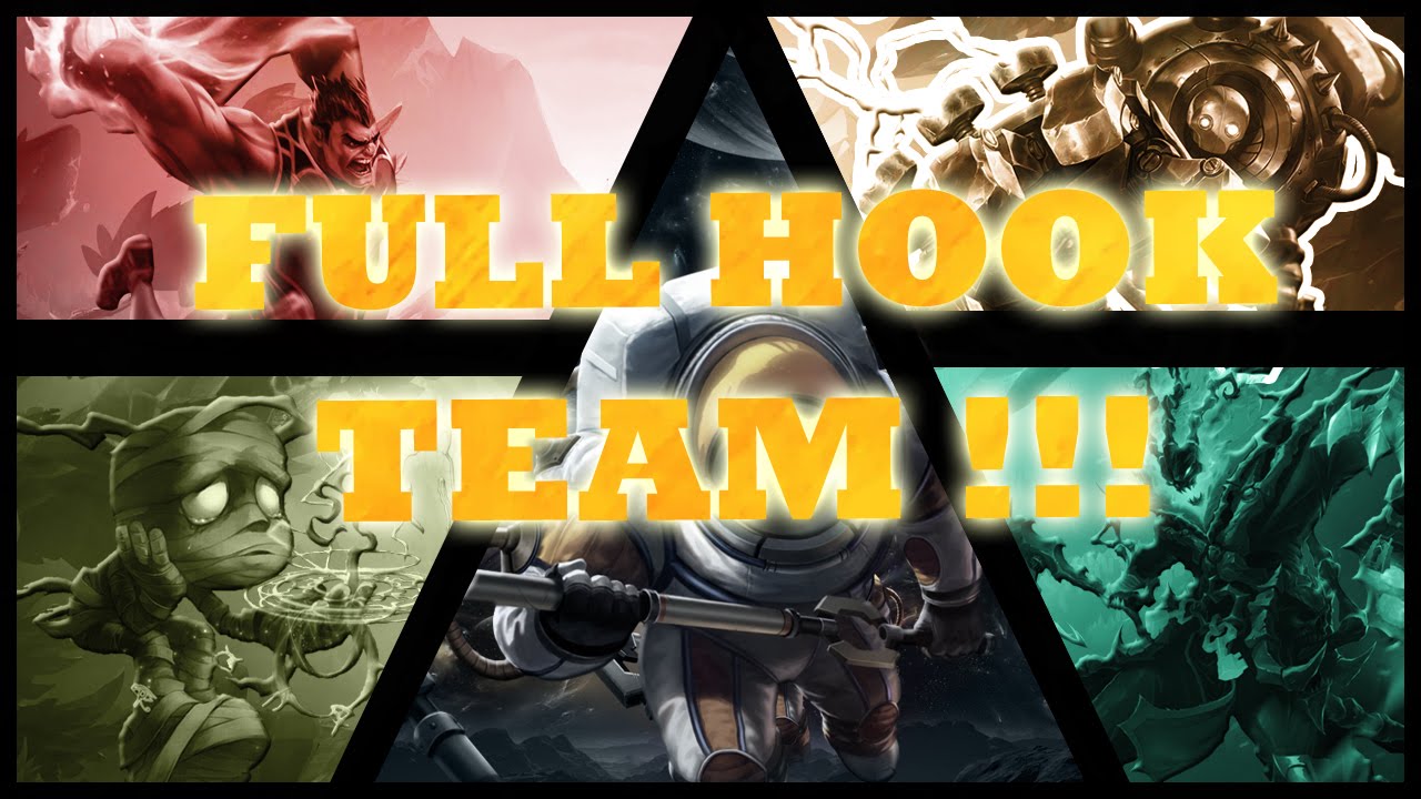 FULL HOOK TEAM!! League Of Legends ¦ The Fireflies - YouTube