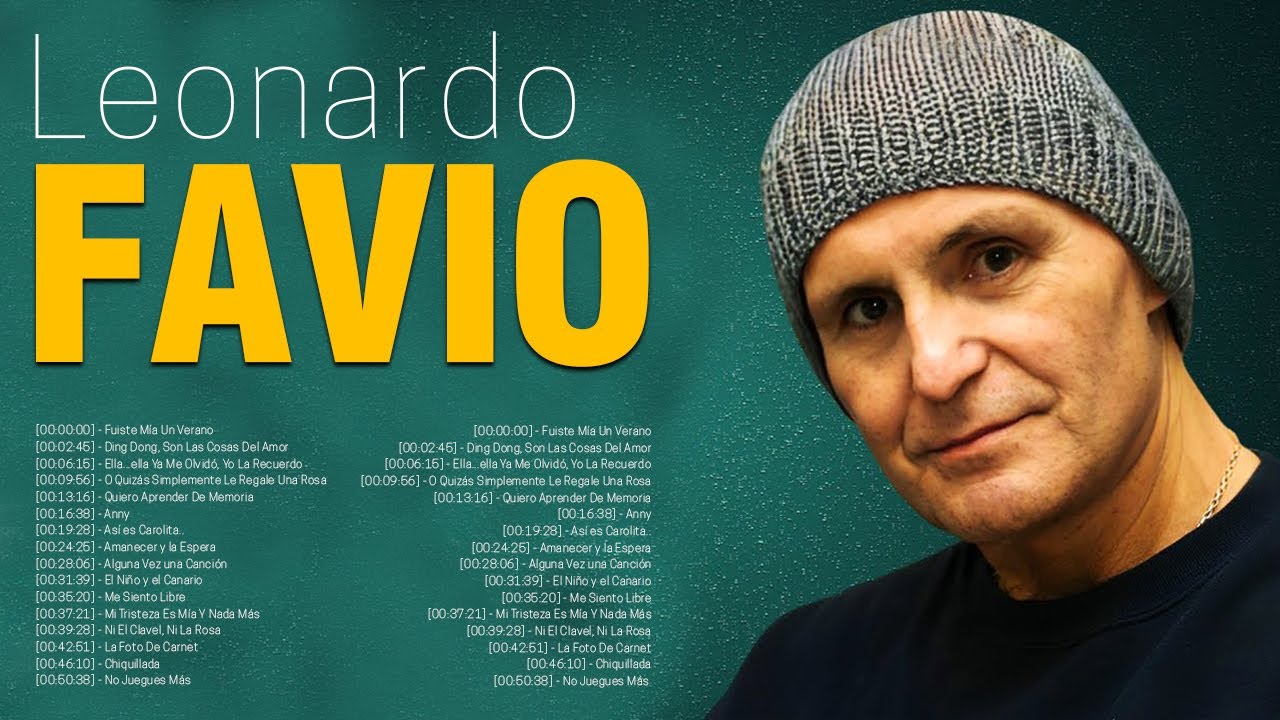 Leonardo Favio ~ Mejores Canciones 70s, 80s, 90s, ~ MIX ROMANTICOS💕 ...