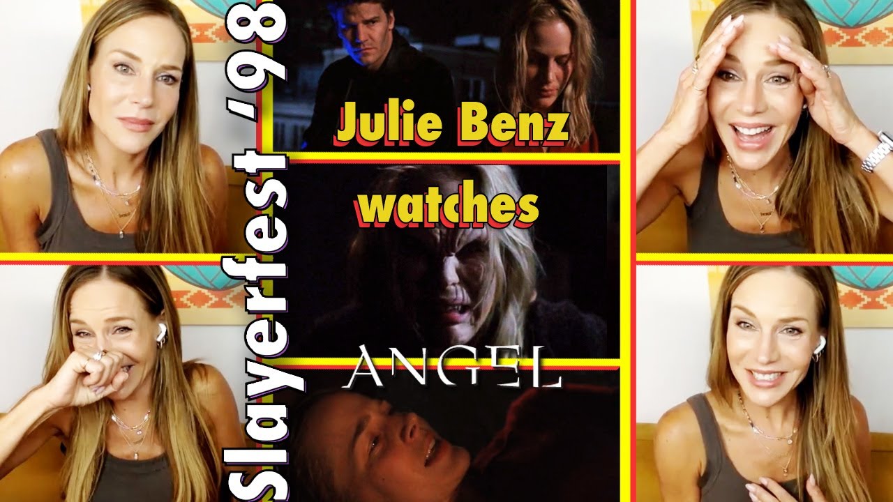 JULIE BENZ watches Angel season 3's "Lullaby" | REACTION - YouTube