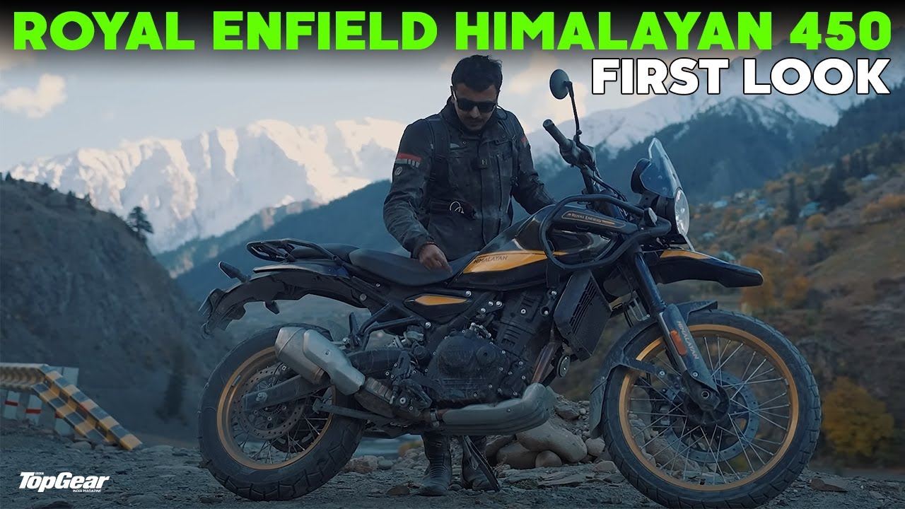 Royal Enfield Himalayan 450 | First Look - YouTube