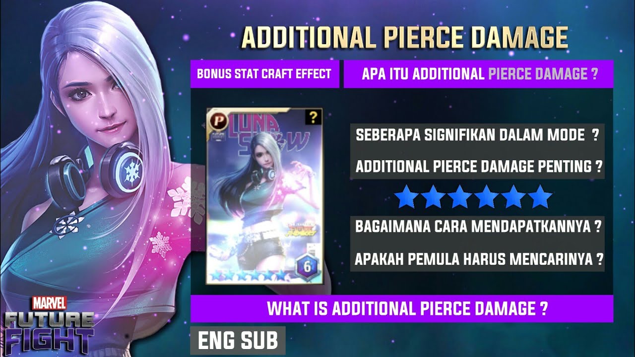 Penjelasan Apa Itu Additional Pierce Damage - Marvel Future Fight ...