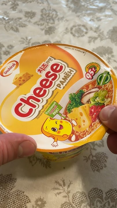 Обзор на Лапшу DOSHIRAK Cheese рамен Купил в ленте 149 руб # ...