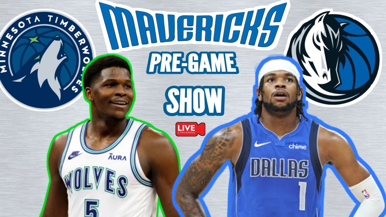 🚨 MAVS PRE GAME SHOW 🚨 | Mavs vs Wolves | ISSA HARDY PARTY - YouTube