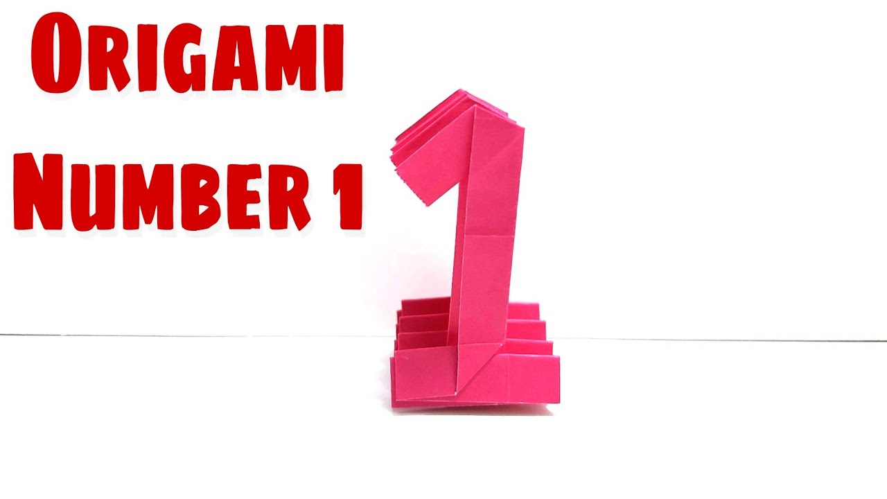Como Fazer Numeros De Origami Origami (Arte Tradicional E Secular