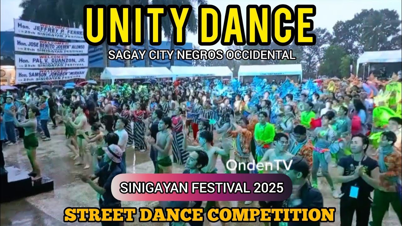UNITY DANCE MASS DANCE 29TH SINIGAYAN FESTIVAL STREET AND ARENA DANCE ...