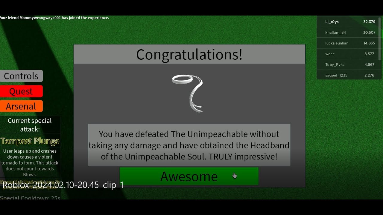 How to Get The UNIMPEACHABLE HEADBAND in BEAT up Dummies Simulator on ...