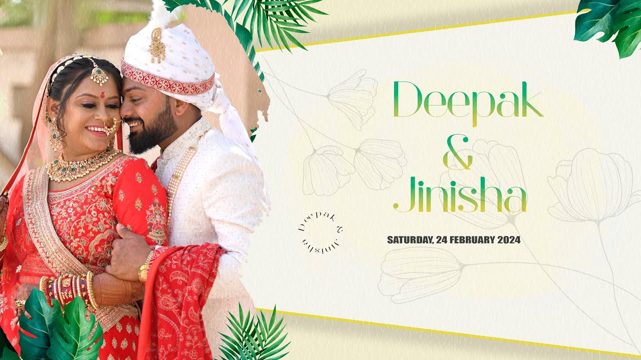 JINISHA MANDAVA II DEEPAK & JINISHA II WEDDING 2024 - YouTube