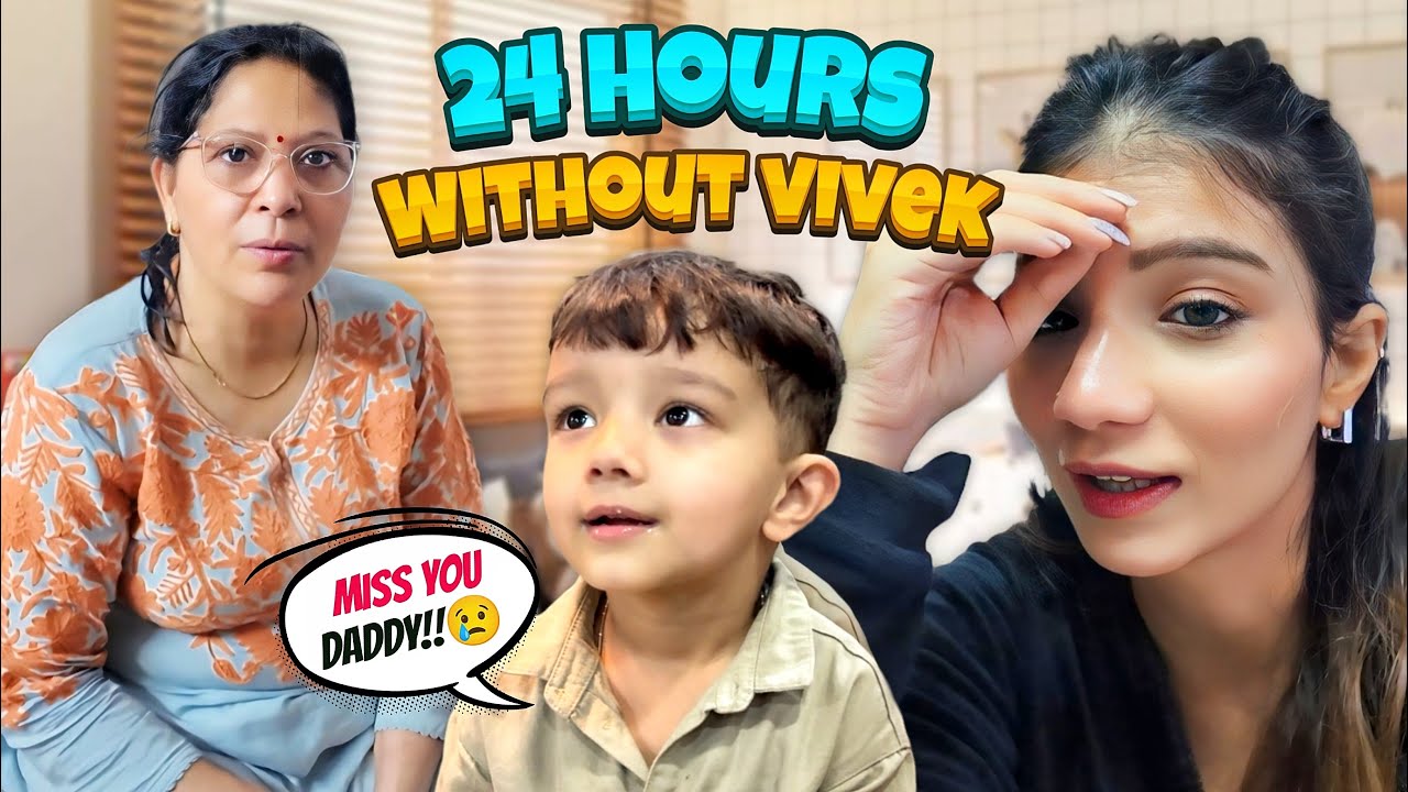 24 Hours Without Vivek 😥 - YouTube