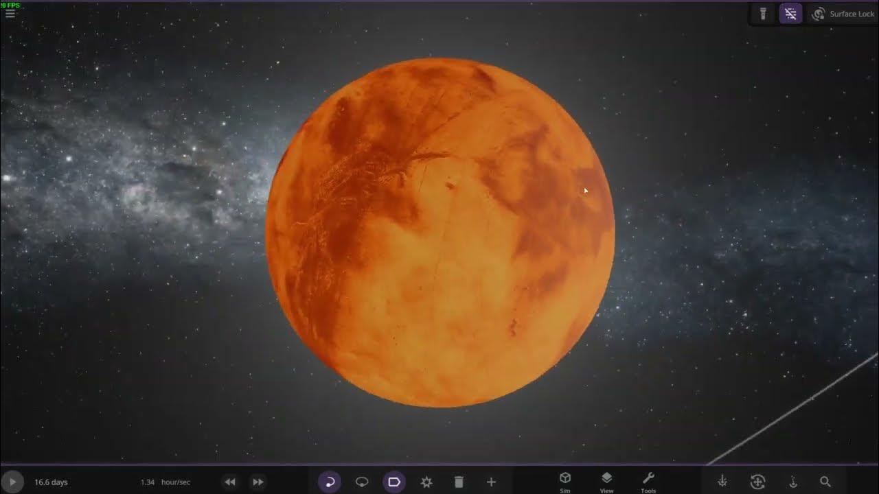 Making a solar system orbit a black hole In Universe Sandbox - YouTube