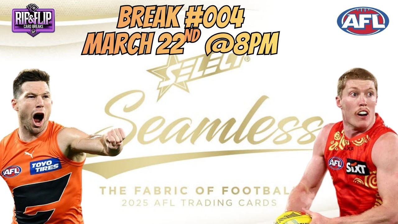 BREAK #004 | Select Seamless AFL Box Break x1 | New Release - YouTube