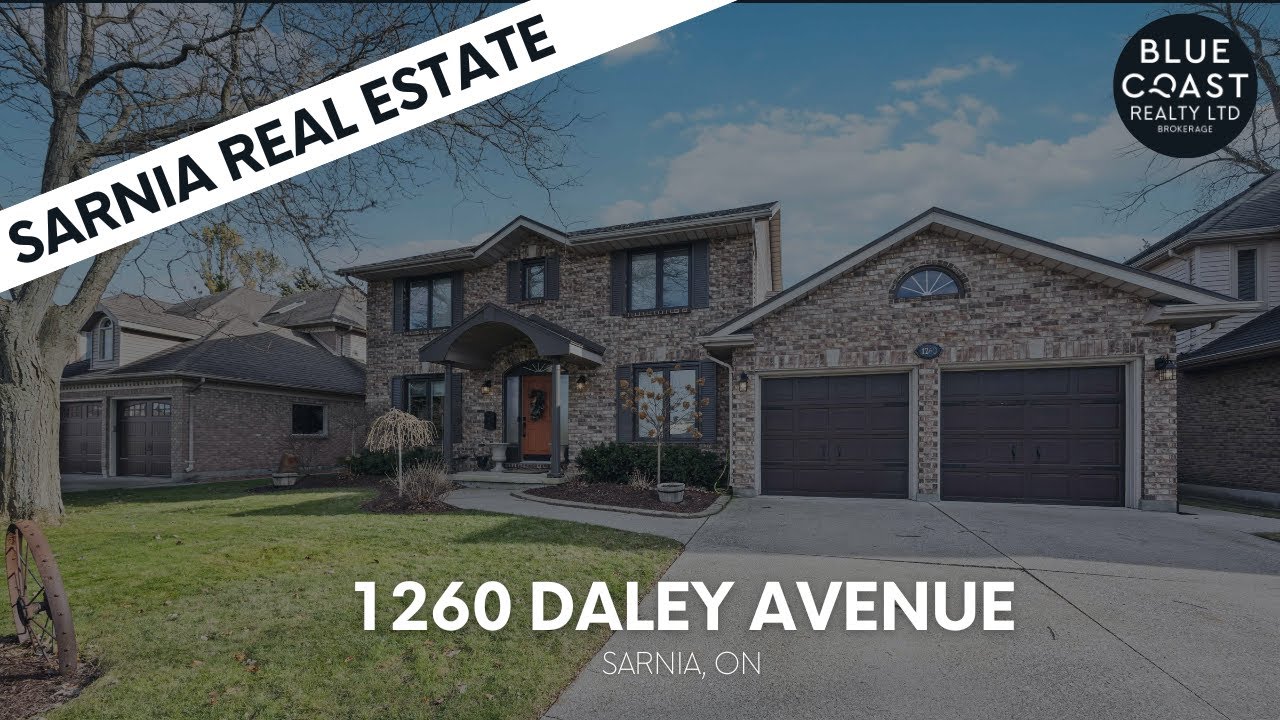 1260 Daley Avenue | Sarnia Real Estate | HOME FOR SALE - YouTube