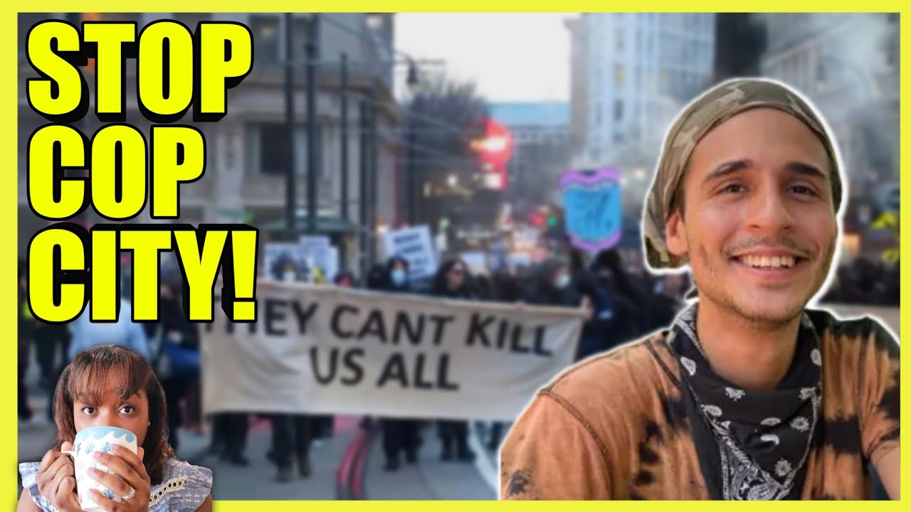 Cop City PROTESTS (clip) - YouTube