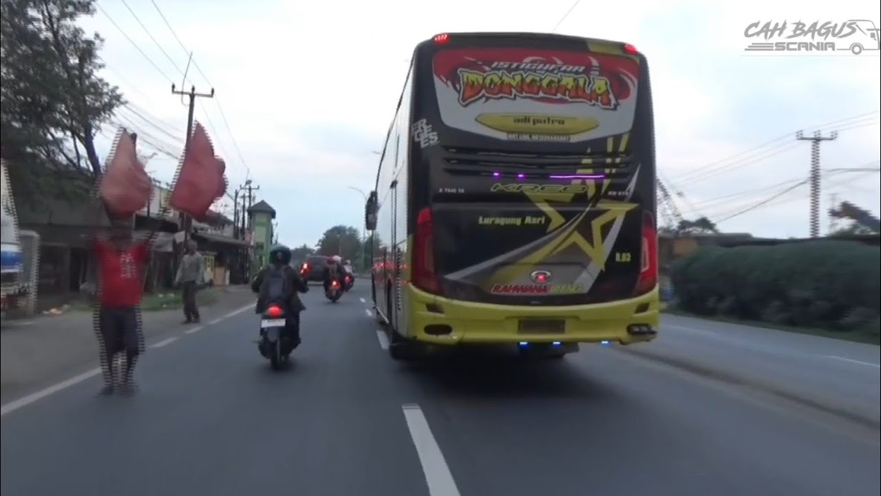 PARAH🚩kondisi jln pantura macet 6 km🚧Sat set bareng Bis Luragung ...