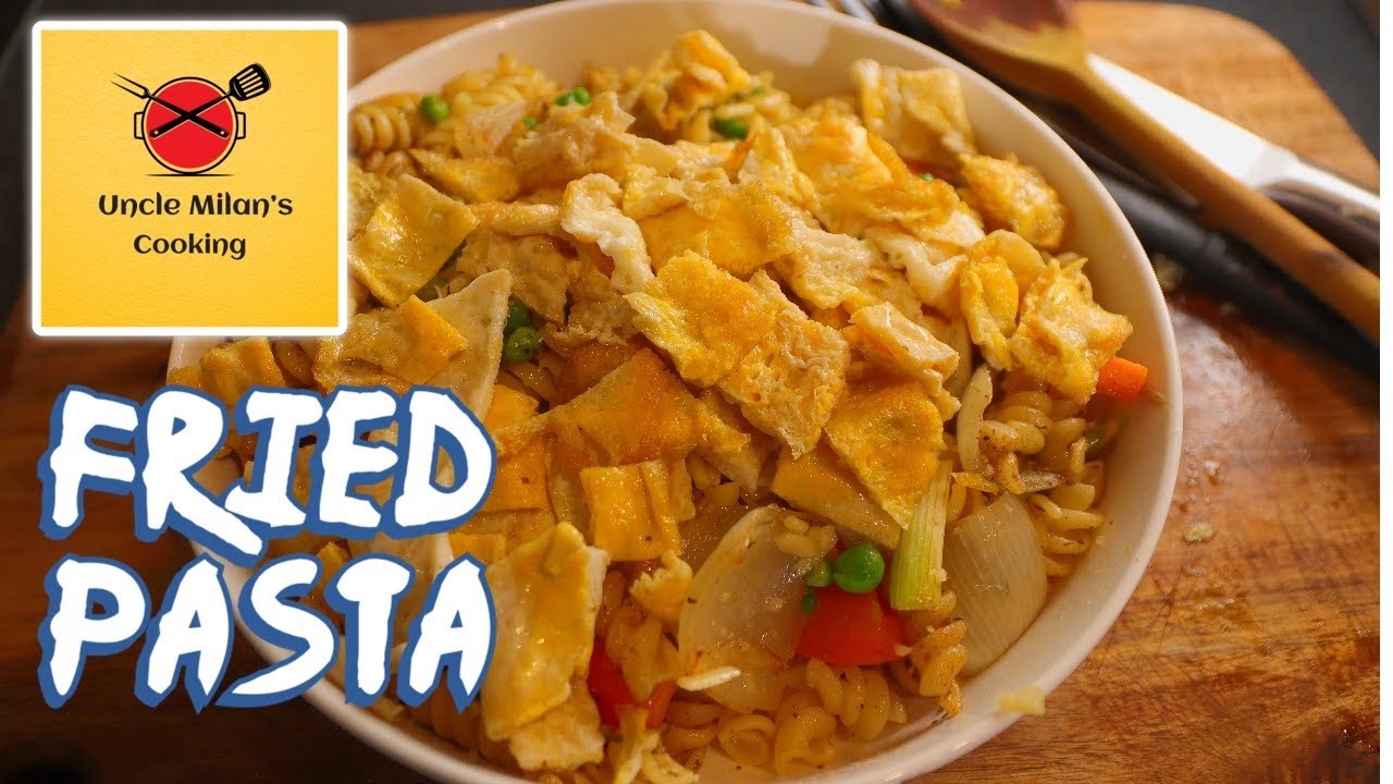 Fried pasta | Fried pasta recipe - YouTube